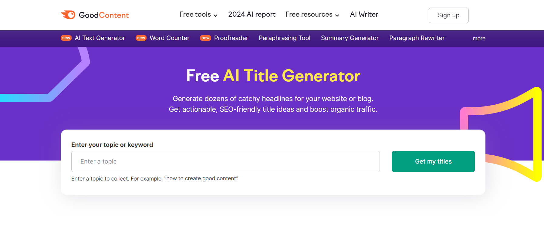 Free AI Title Generators - CPV Academy