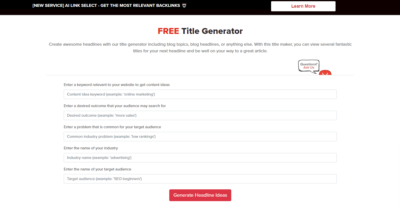 Free AI Title Generators - CPV Academy
